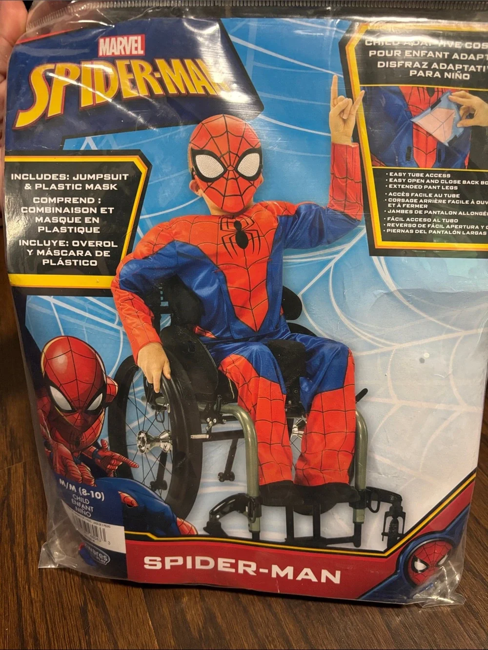 Marvel | Costumes | Marvel Spiderman Adaptive Costume Red And Blue Hero ...